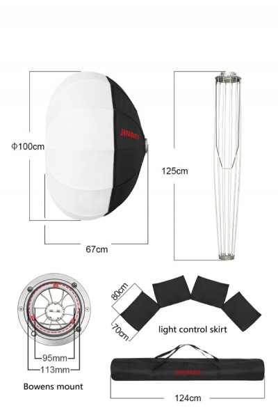 Jinbei Quick Ball Softbox Ø 100cm