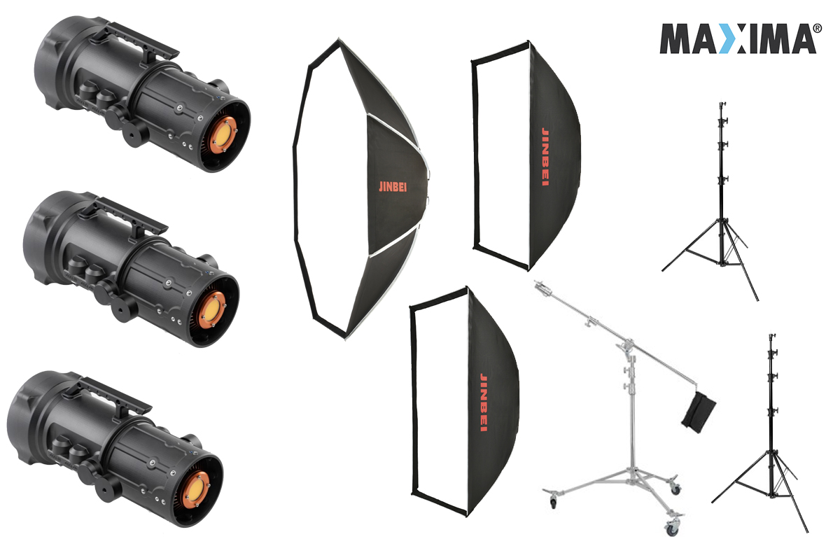Kit Luce continua Professionale Maxima LED